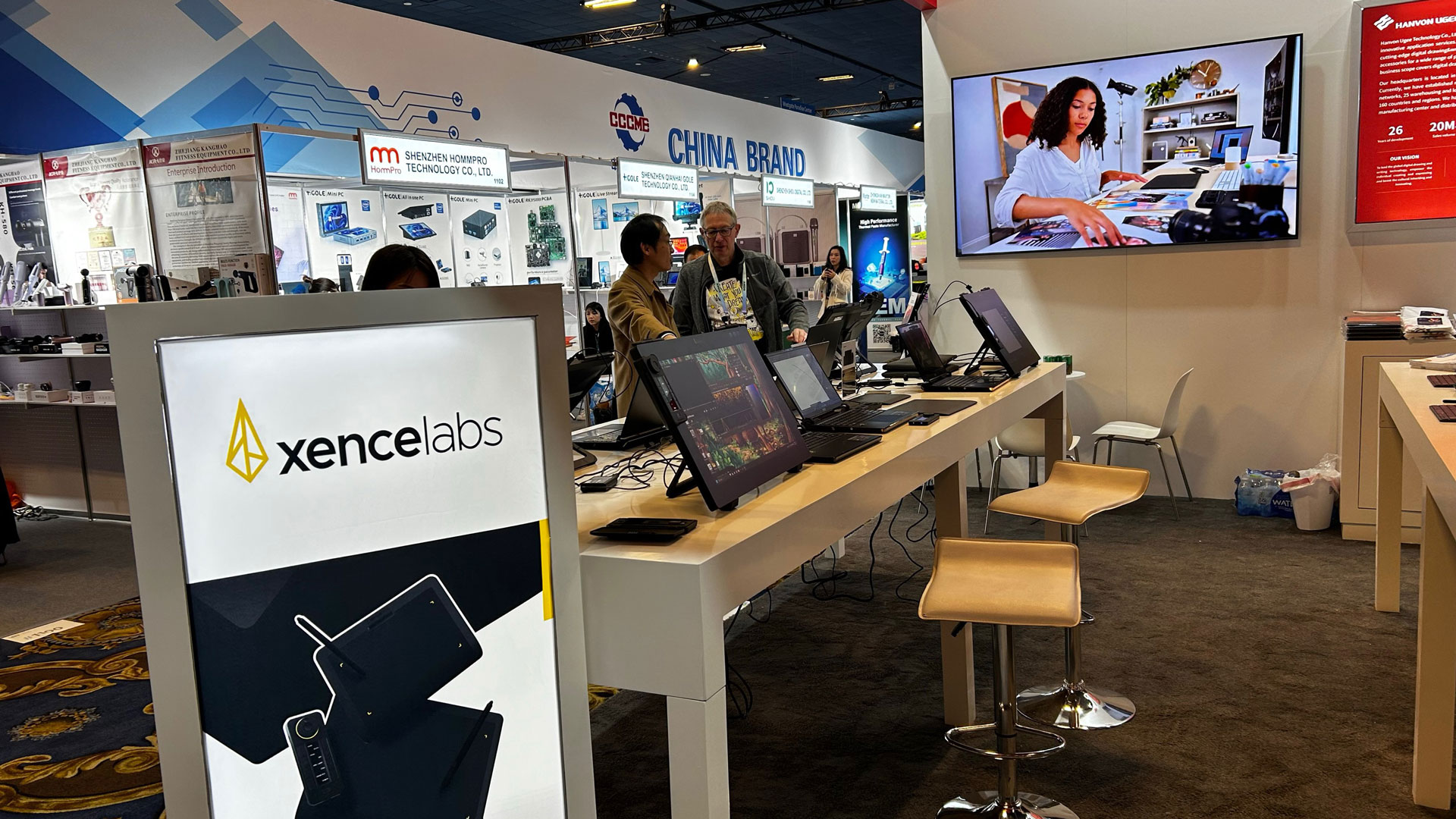 Xencelabs Draws a Crowd at CES 2024 | Xencelabs