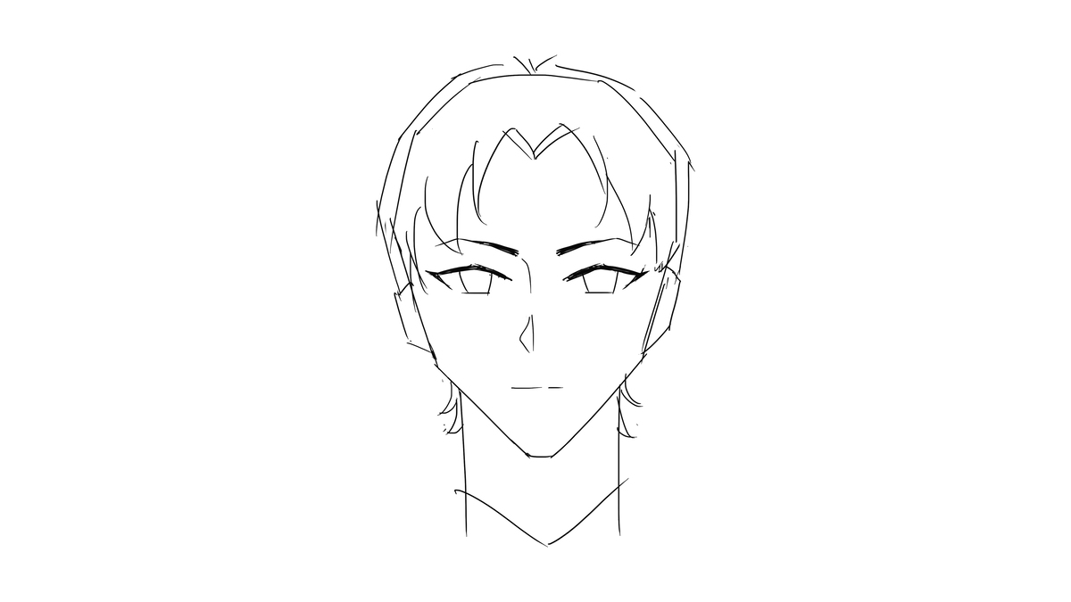 How to Draw Manga or Anime Head and Face Step by Step (Male and Female ...