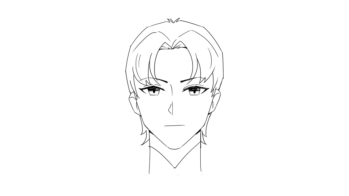 How to Draw Manga or Anime Head and Face Step by Step (Male and Female ...