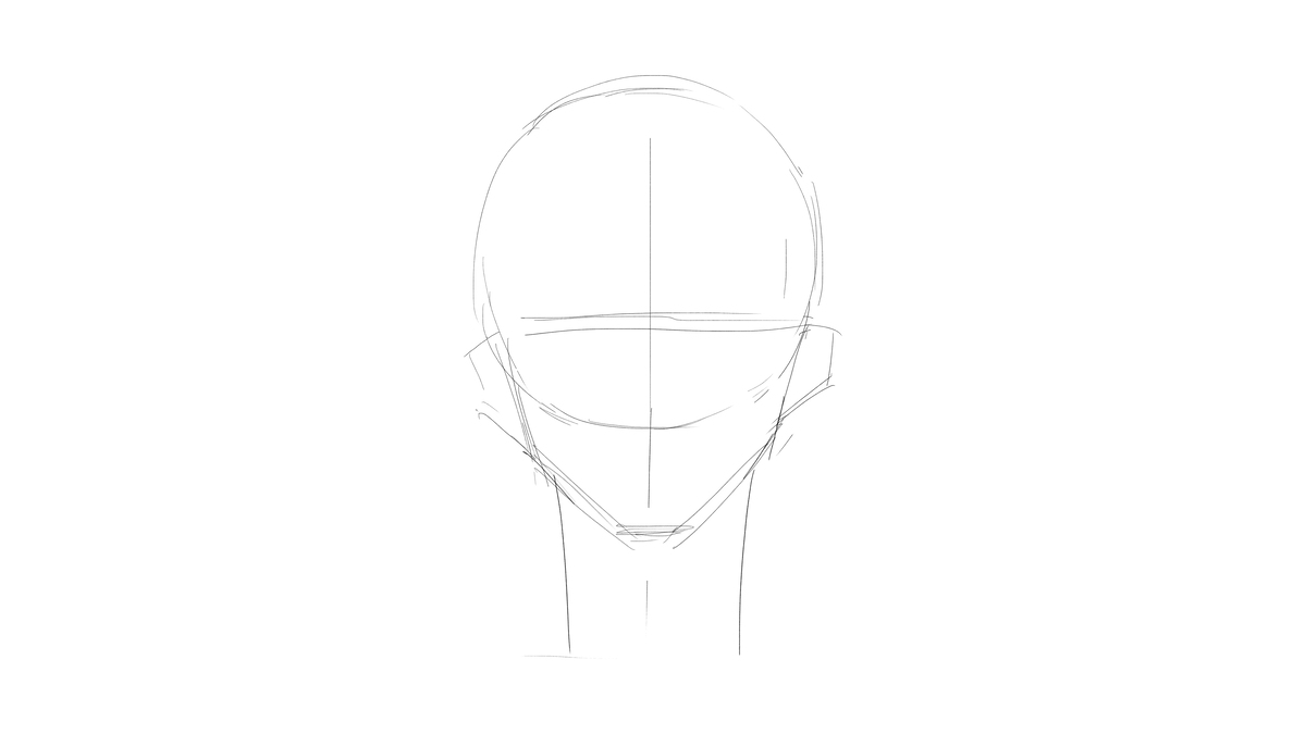 How to Draw Manga or Anime Head and Face Step by Step (Male and Female ...