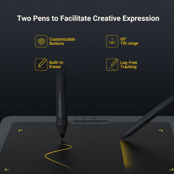 Portable Pen Tablet Small - 8mm Slim & Artist-Friendly | Xencelabs ...