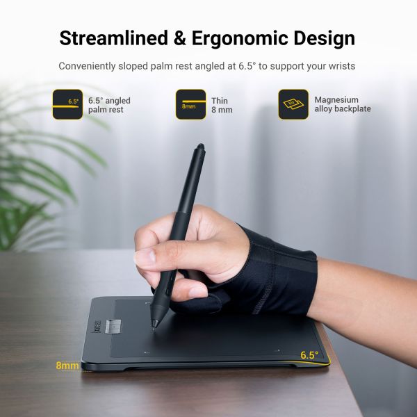 Portable Pen Tablet Small - 8mm Slim & Artist-Friendly | Xencelabs ...