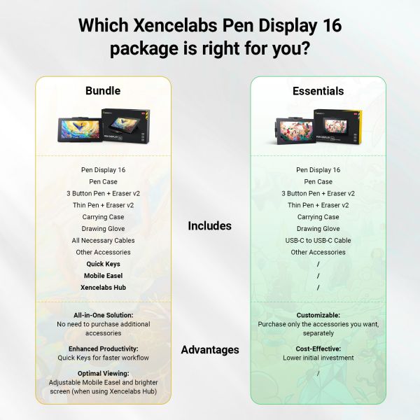 xencelabs pen display 16 | Xencelabs Official eStore